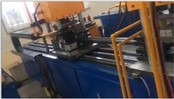 18 Stations Sheet Roll Forming Machine Ringlock Scaffolding Standing Tube Punching Machine