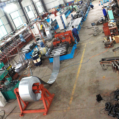 Medium Duty Return Flange Cable Tray Making Machine Length 50m X Width 4m X Height 5m