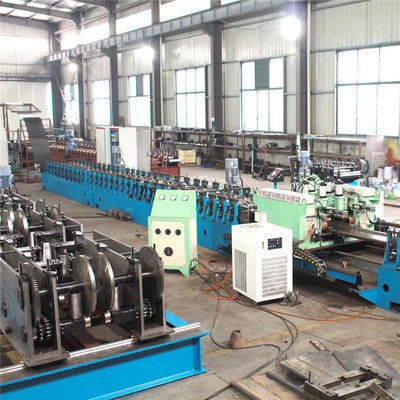 Medium Duty Return Flange Cable Tray Making Machine Length 50m X Width 4m X Height 5m