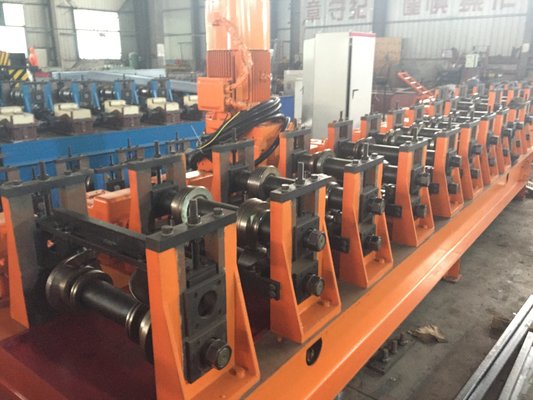 Aluminium / Galvanized Steel Walk Board / Sheet Roll Forming Machine Line