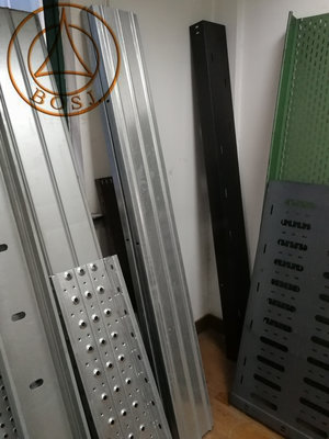Aluminium / Galvanized Steel Walk Board / Sheet Roll Forming Machine Line