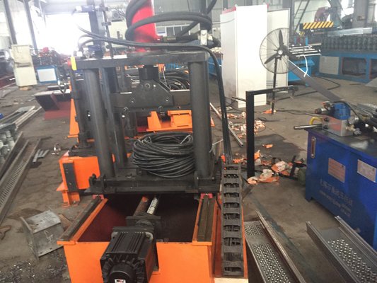 Construction Scaffold Plank Anti skid walkway Board / Sheet Roll Forming Machine