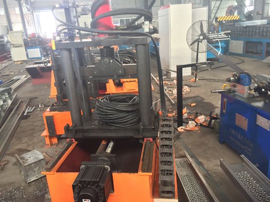 Pre Galvanized Construction Scaffolding Steel Walk Boards Roll Forming Machine