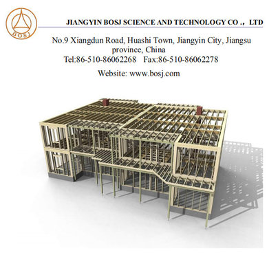 Light Gauge Steel Framing Machine with Prefabricated Steel Frame House