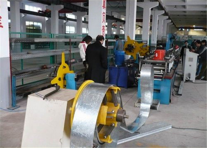 Gear Driving Rolling Shutter Strip Forming Machine 6~8m/min Galvanized Steel
