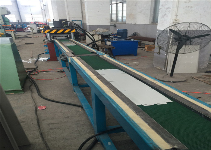GCR15 Roller Shutter Roll Forming Machine 6~8m/min Gearbox Driving Automatic