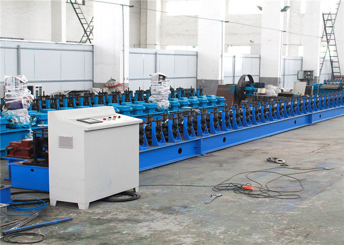 PV Power C Channel Roll Forming Machine 35KW 41*41mm Bracket Galvanized Steel