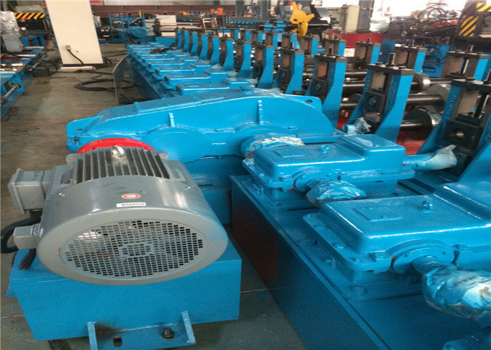 60um Ceiling Mounting Sheet Metal Rolling Machine 40kw Gear Box Drive PCL Control