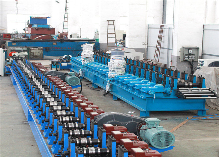 Door Hinge Profile Roll Forming Machine , Auto Cold Rolling Machine Flying Welding