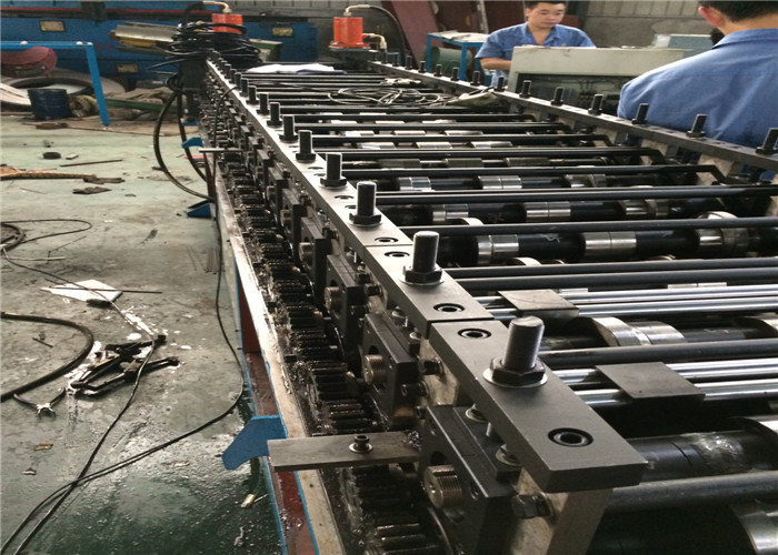 HVAC Duct Roller Shutter Door Roll Forming Machine 0.5-1.5mm Interface Control