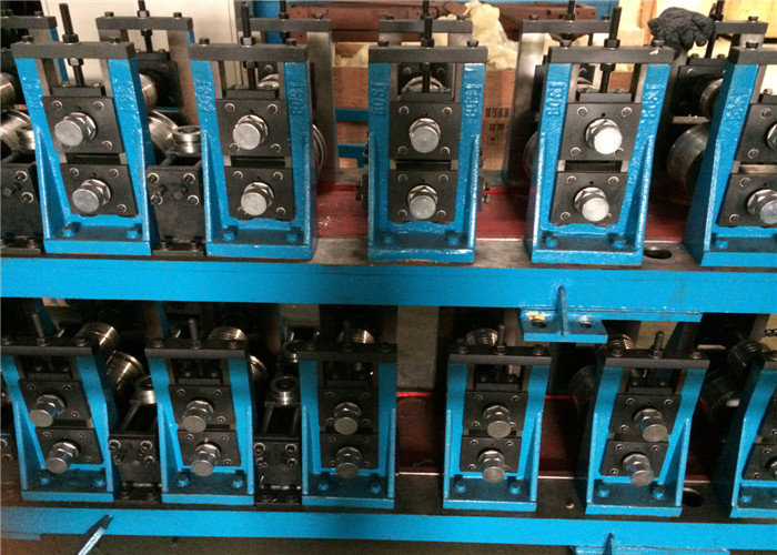 40kw C Channel Roll Forming Machine 1.5mm-3.0mm Galvanized Steel Punching Mould