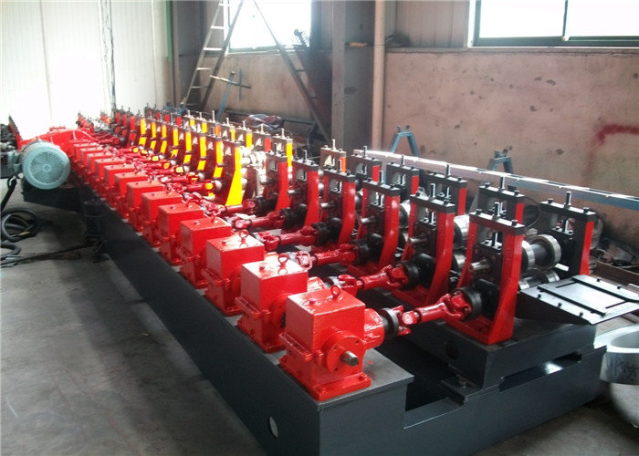 41*62 C Channel Roll Forming Machine , 48.2 KW Purlin Forming Machine Durable