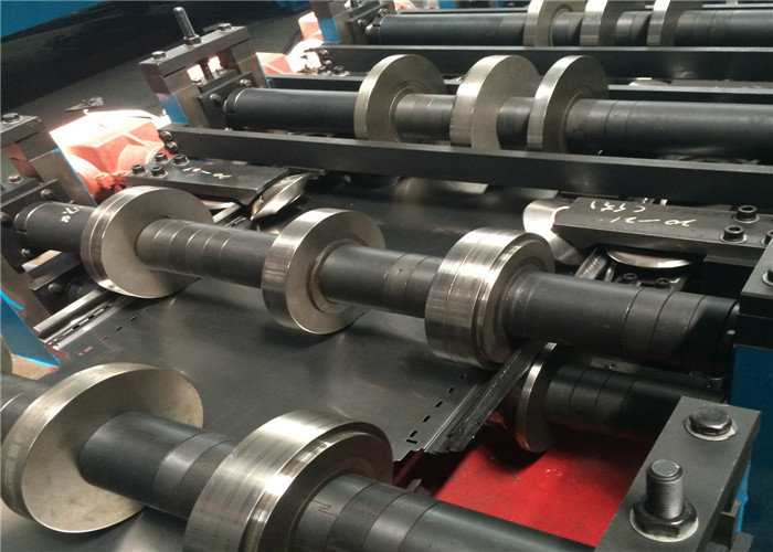 Automatic Shelf Panel Roll Forming Equipment 60mm Roller Axis 0.8-1.2mm Thickness