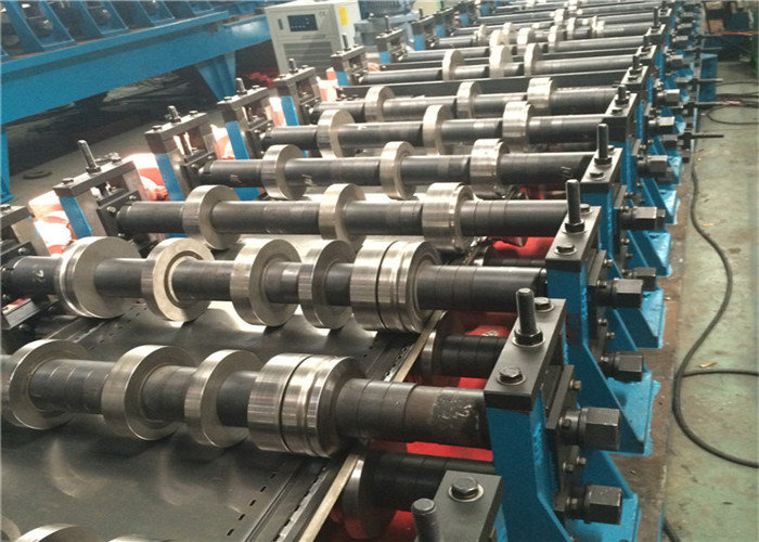 8-10m/min Storage Rack Roll Forming Machine , Gear Drive Steel Roll Forming Machine
