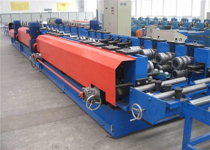 High Strength Metal Sheet Roll Forming Machine 10m/min Forming Speed GCr15 Roller