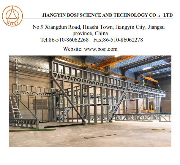 Fast Assembly Prefab Light Steel Structure Villa House Roll Former Machine