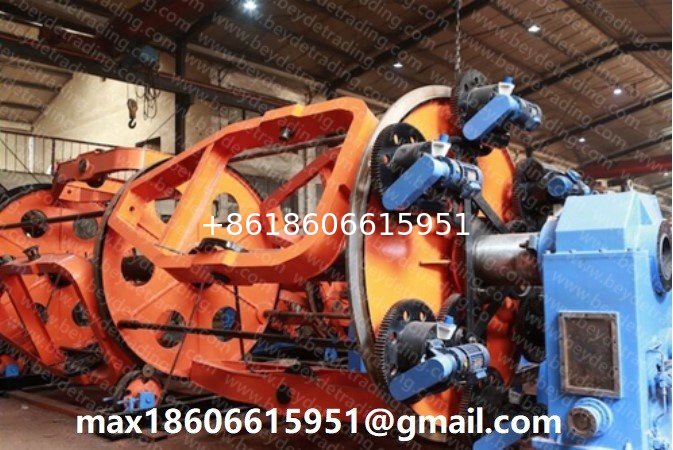 Electrical motor wire and cable making machine 17mm 1000-12000 tons.laying-up machine