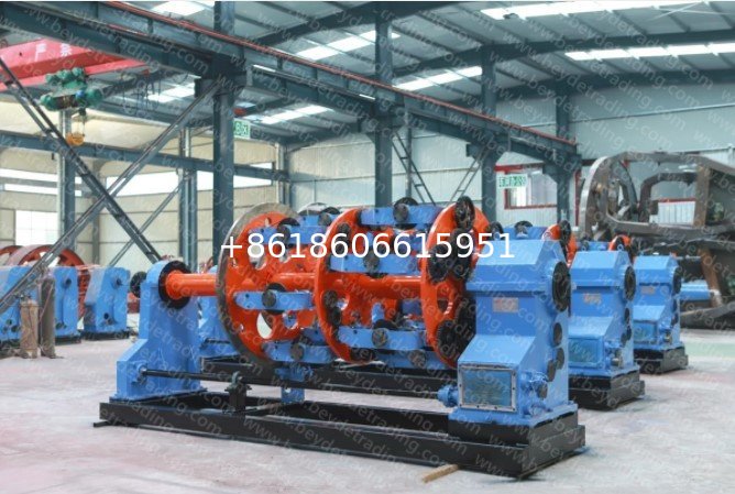 Planetary strander with high speed and quality.6-12-18-24-30 bobbin