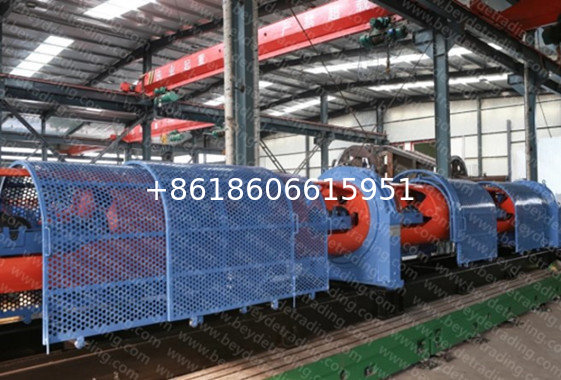 JGGA 500/630 Wire&Cable Tubular Stranding twisting machine High speed for 7 steel/copper wire best combination backtwist