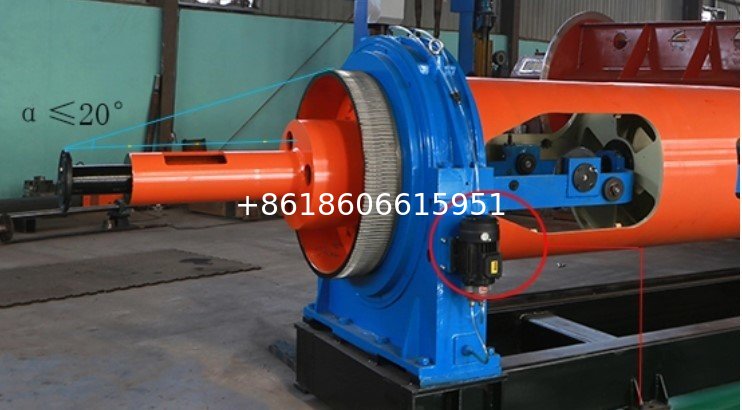 Manufacture supply tubular cage type stranding rubber cable production line