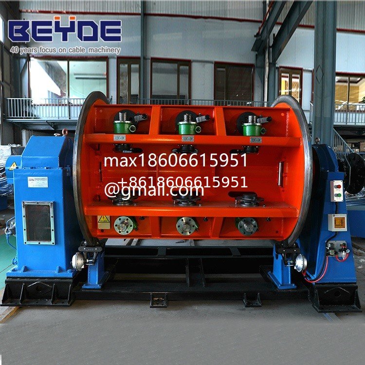 630/1+6+12 Rigid Stranding Machine for Conductor Rigid type copper wire / cable strander professional power cable making