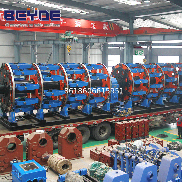 Gj 200, 400, 500, 630 Roller Type  cable Stranding Machine steel wire armouring machine