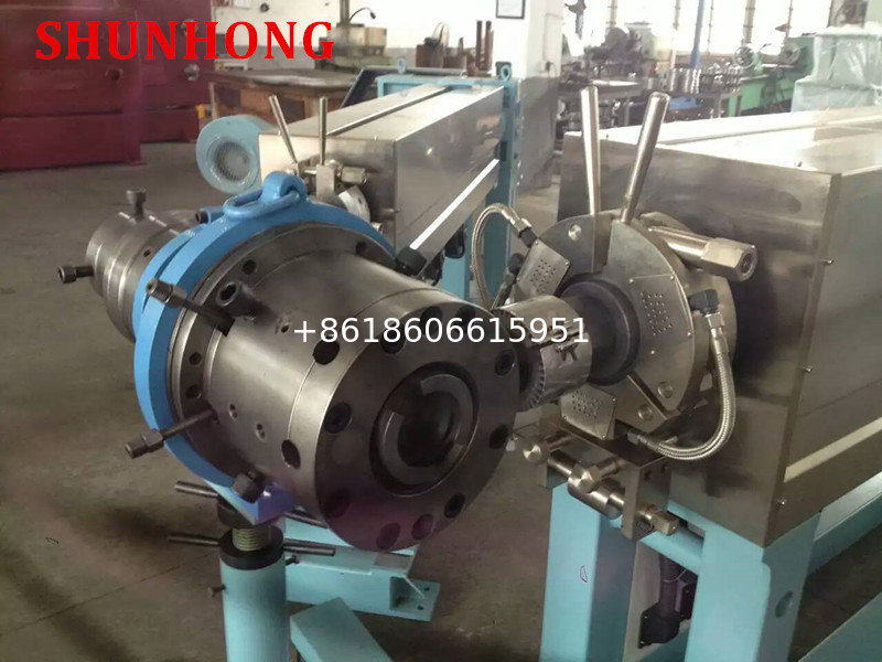 High Speed SJ90 X 25 Wire And Cable Extrusion Line For Insulated Core Wire