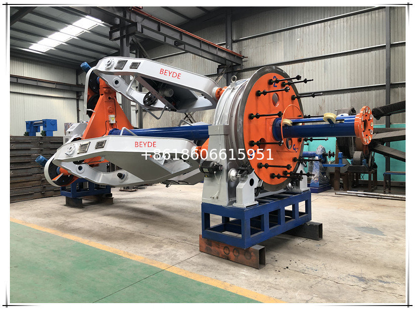 High Rotating Speed Planetary  1+3/1250 SZ Stranding Machine For KW, RW, YJV Cable.