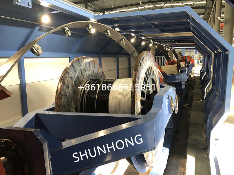 Box-type Enclosed PN1600 Bow Type Laying-Up Machine Single Core 4 - 25 mm Overlapping
