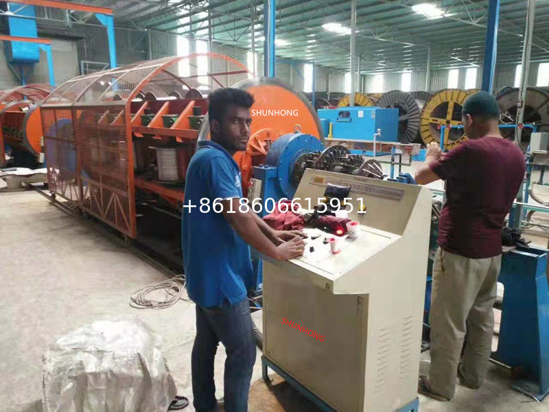 High Speed Cantilever 500 Electrical Wire Making Machine For both AB Cables And Bare Conductor Up to 500 mm sq