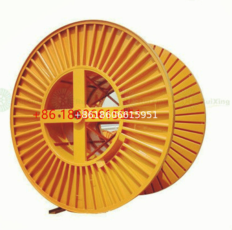 High Rigidity PN800 Steel Reel DIN46395, GB4004-83, JB/T7600.3-94 Cable Wire Corrugated Bobbin