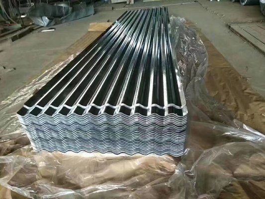 Full Hard  Galvanized Corrugated Steel Sheet  0.3mm*800*3000mm