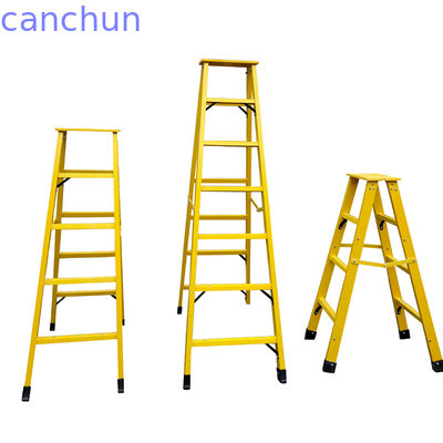 Fiberglass extension insulated ladder FRP Industrial step ladder