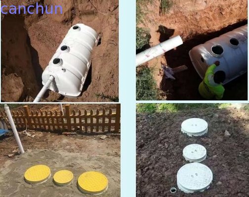 Glass Fiber Reinforced Plastic Moulded SMC Septic Tanks Manufacturer