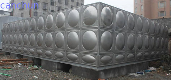 304 316 Stainless Steel Panel Modular Water Storage Tank