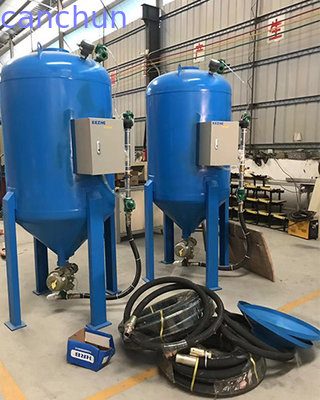 Sand blasting machine for surface treatment portable