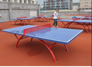 professional big rainbow ping-pong table tennis table