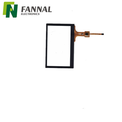 Outdoor application 4.3" capacitive touch Glass structure pcap touch glass with black borders