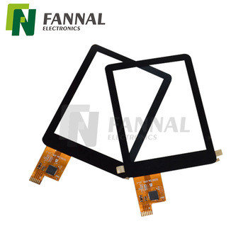 Factory wholesale best quality 3.5" capacitive touchscreen Customized with square shape and black printing
