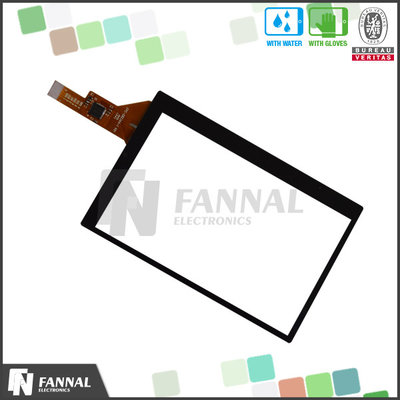 Multi Touch 4.3 Inch Capacitive Touch Screen Lcd Panel With I2C / USB Interface