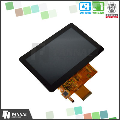 Industrial PCAP Touch Kit 5 Inch Capacitive Touch Screen For Android Pos Terminal