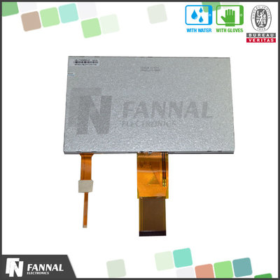 Industrial PDA 7 Inch Touch Panel With TTL / I2C Interface , 800x480 Resolution