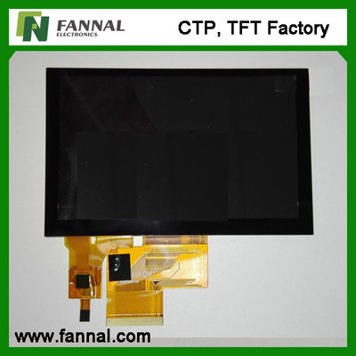 5 inch Capacitive touch screen 800*480 dots industrial capacitive touch screen