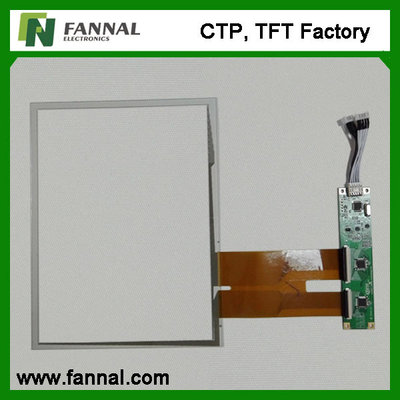 Industrial 10.4 Inch Projected Capacitive Touch Panel Multi Touch Touchscreen