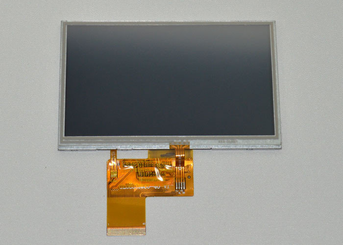 High Luminance 5 inch Resistive touch screen with 480*272 lcd display module