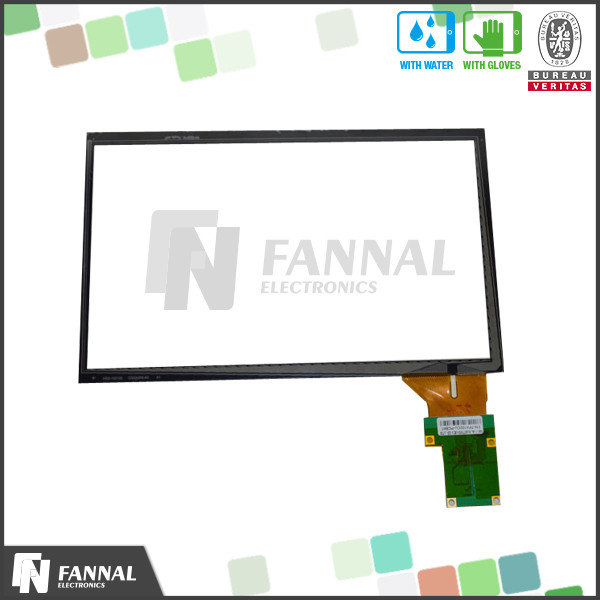 12.1'' 4 Point IC Multi Touch Large Format Touch Screen Lcd Panel For Industrial / Medical