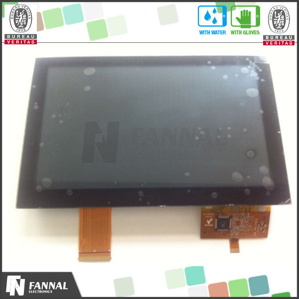 Industrial PAD 10 Inch Capacitive Touch Screen Panel With 10 Point Multi Touch