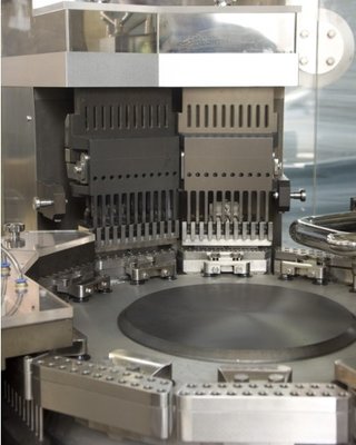High Speed Powder / Pellet / Tablet Automatic Capsule Filling Machine 00 NJP-3000D