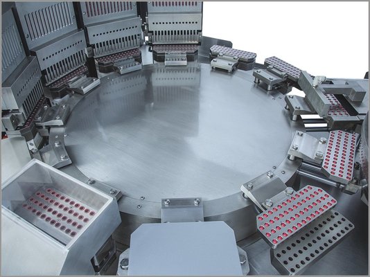 Pharmaceutical Automatic Capsule Filling Machine Size 3 Capsule Filler 7kw 380V / 220V