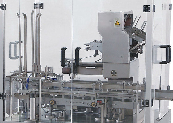 Condoms / Strip Blister Automatic Cartoning Machine For Tubes Injection